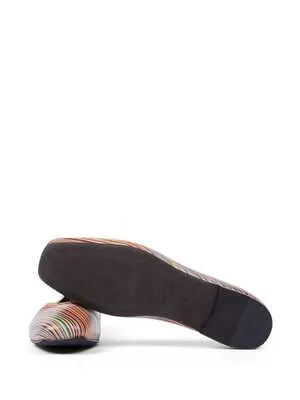 Paul Smith Striped Ballerina Flats