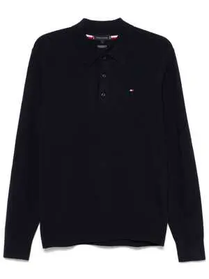 Tommy Hilfiger Logo-embroidered Polo Shirt