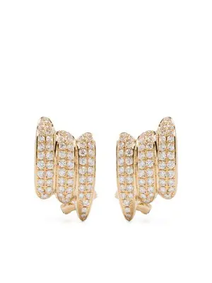 ANITA KO 18k Yellow Diamond Earrings - Gold