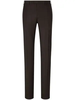 Canali Wool Trousers - Brown