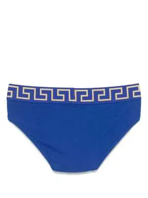 Versace Greca Border Briefs - Blue