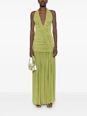 Christopher Esber Orion Maxi Dress - Green