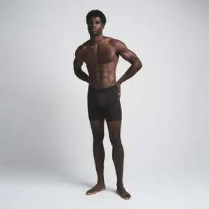 SKIMS 5" Boxer Brief 5 Pack | Black | | Cotton - Heather Multi