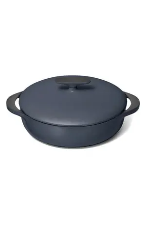 CARAWAY 3.5-quart Braiser With Domed Lid - Midnight Blue