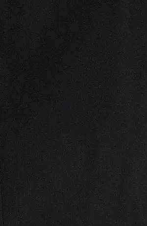 KASPER Cardigan-style Stretch Crepe Blazer - Black