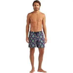 Vilebrequin Printed Swim Trunks Minuit