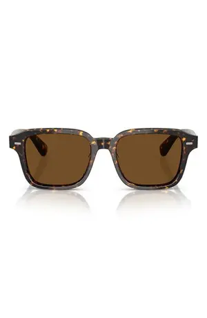 Oliver Spencer 51mm Pillow Sunglasses - Brown Tortoise