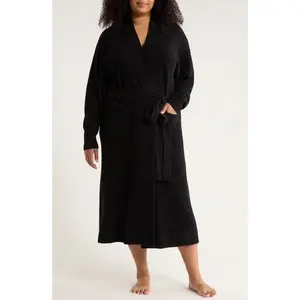Nordstrom So Soft Robe - Black