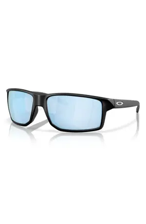 Oakley Gibston Xl Rectangular Sunglasses - Matte Black