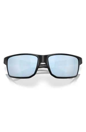 Oakley Gibston Xl Rectangular Sunglasses - Matte Black