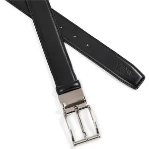 ANTHONY VEER Anthony Veer Bari Leather Belt Black