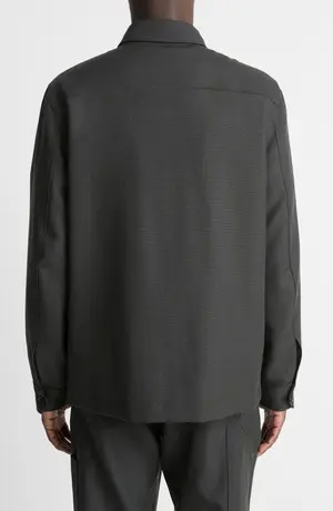 Vince Tropical Wool Field Jacket
