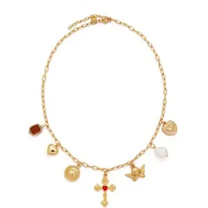 PETIT MOMENTS Nirvana Charm Necklace - Gold