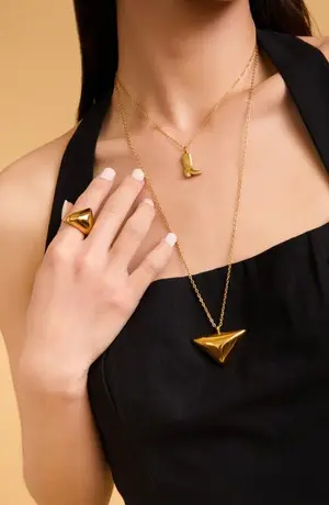 PETIT MOMENTS Boot Pendant Necklace