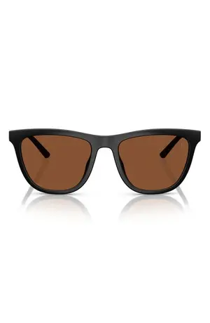 Oliver Spencer 51mm Pillow Sunglasses - Black Brown