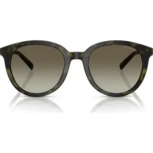 Michael Kors 53mm Round Frame Sunglasses - Jerry Tort