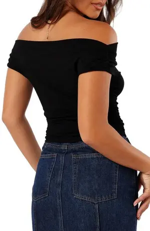 PETAL & PUP Lanna Off The Shoulder Top