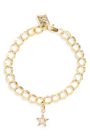 MIRANDA FRYE Star Charm Bracelet - Gold