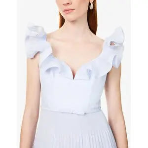 Zimmermann Pleated Woven Mini Dress