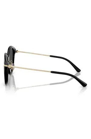 Michael Kors 59mm Round Frame Sunglasses - Black