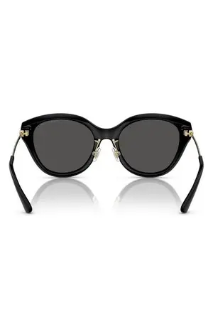 Michael Kors 59mm Round Frame Sunglasses - Black