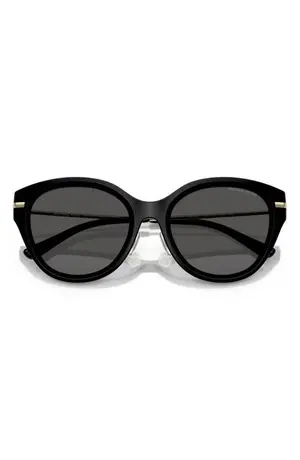 Michael Kors 59mm Round Frame Sunglasses - Black