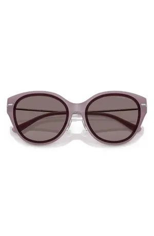Michael Kors 59mm Round Frame Sunglasses - Violet