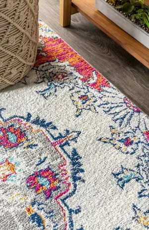JONATHAN Y Bohemian Flair Boho Vintage Medallion Area Rug