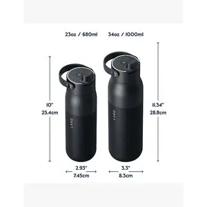 LARQ Purevis Self-cleaning Stainless-steel Bottle 1000ml