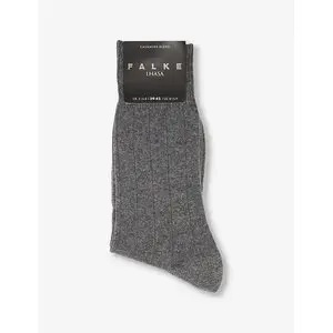 Falke FALKE Lhasa Rib Wool-Blend Knitted Socks One-color