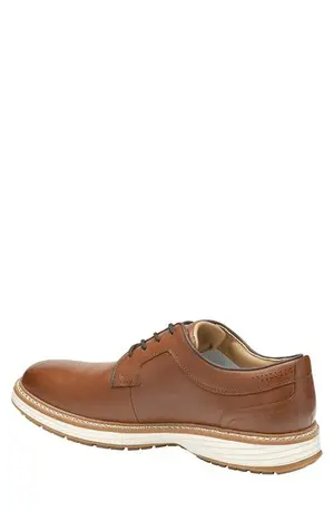 Johnston & Murphy Upton Gl1 Luxe Hybrid Golf Shoe - Tan Full Grain