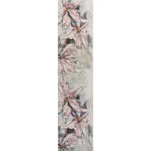 JONATHAN Y Giglio Modern Botanical Flower Area Rug