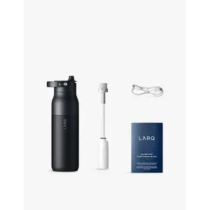LARQ Purevis Self-cleaning Stainless-steel Bottle 680ml - Obsidian Black