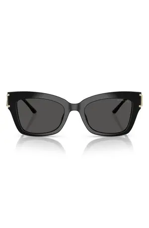 Michael Kors 52mm Square Sunglasses - Black