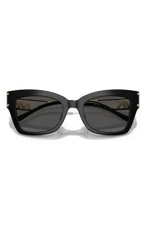 Michael Kors 52mm Square Sunglasses - Black