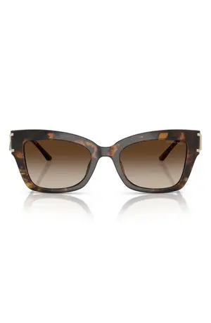 Michael Kors Michael Kors 52mm Square Sunglasses Dk Tort