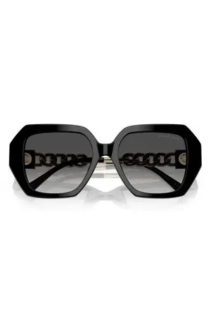 Michael Kors 54mm Square Sunglasses - Black