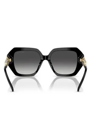 Michael Kors 54mm Square Sunglasses - Black