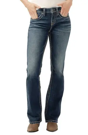 Silver Co. Zip Up Jeans For Women