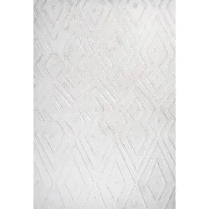 JONATHAN Y Balansat Moroccan Diamond Indoor/outdoor Area Rug - Ivory