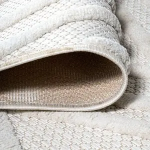 JONATHAN Y Balansat Moroccan Diamond Indoor/outdoor Area Rug - Ivory