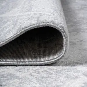 JONATHAN Y Modern Persian Vintage Medallion Area Rug - Gray