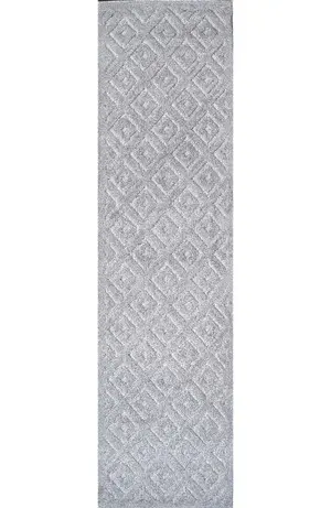 JONATHAN Y Portmany Neutral Diamond Trellis Indoor/outdoor Area Rug - Mist