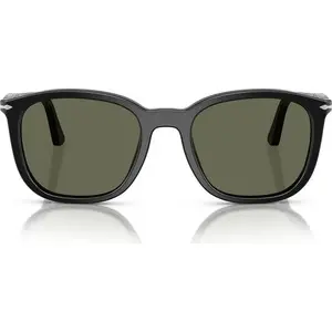 Persol 54mm Polarized Sunglasses - Black