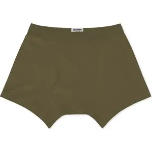 DRUTHERS NYC Organic Cotton Boxer Briefs - Capulet Olive