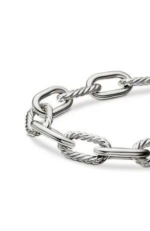 David Yurman Dy Madison Chain Bracelet - Silver