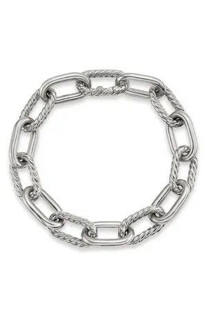 David Yurman Dy Madison Chain Bracelet - Silver