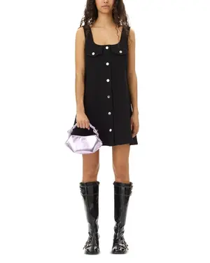 GANNI Sleeveless Mini Dress