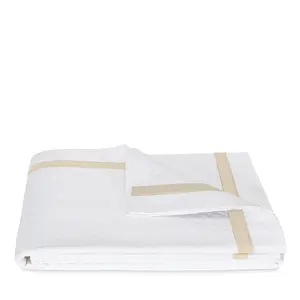 MATOUK Lowell Diamond Matelasse Coverlet, Full/queen - Dune
