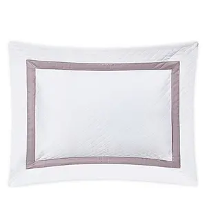 MATOUK Lowell Diamond Matelasse Boudoir Sham - Deep Lilac